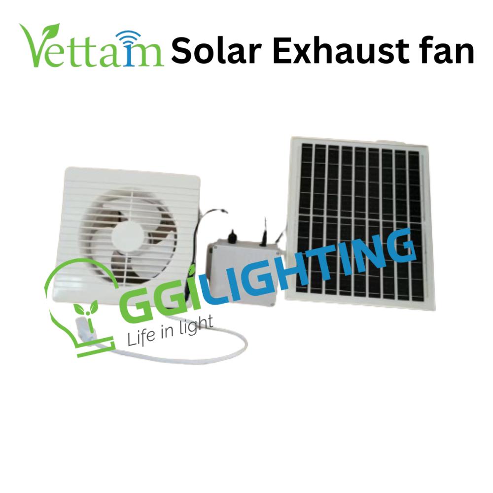 Vettam solar Exhaust fan 6Inch | Go Green International